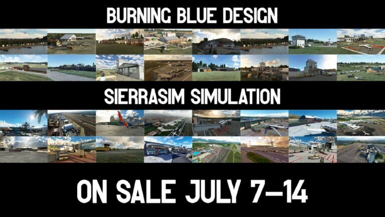 Burning Blue Design and Sierrasim Simulation Sale - Microsoft Flight ...