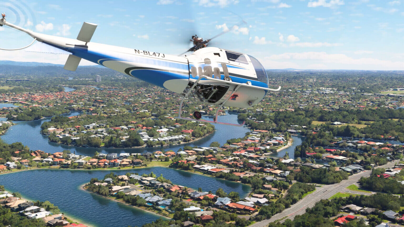 Microsoft Flight Simulator Releases Local Legend 14: The Bell 47J Ranger - Microsoft Flight ...