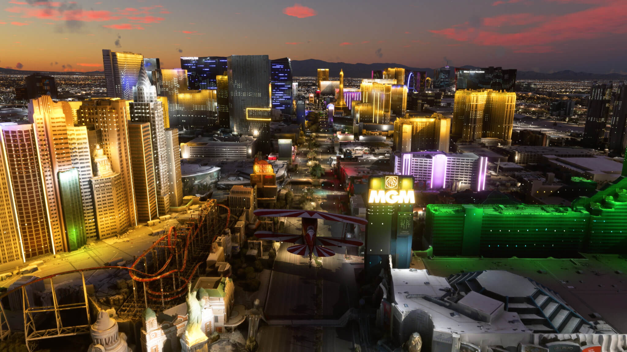 Microsoft Flight Simulator Releases City Update VIII: Las Vegas ...