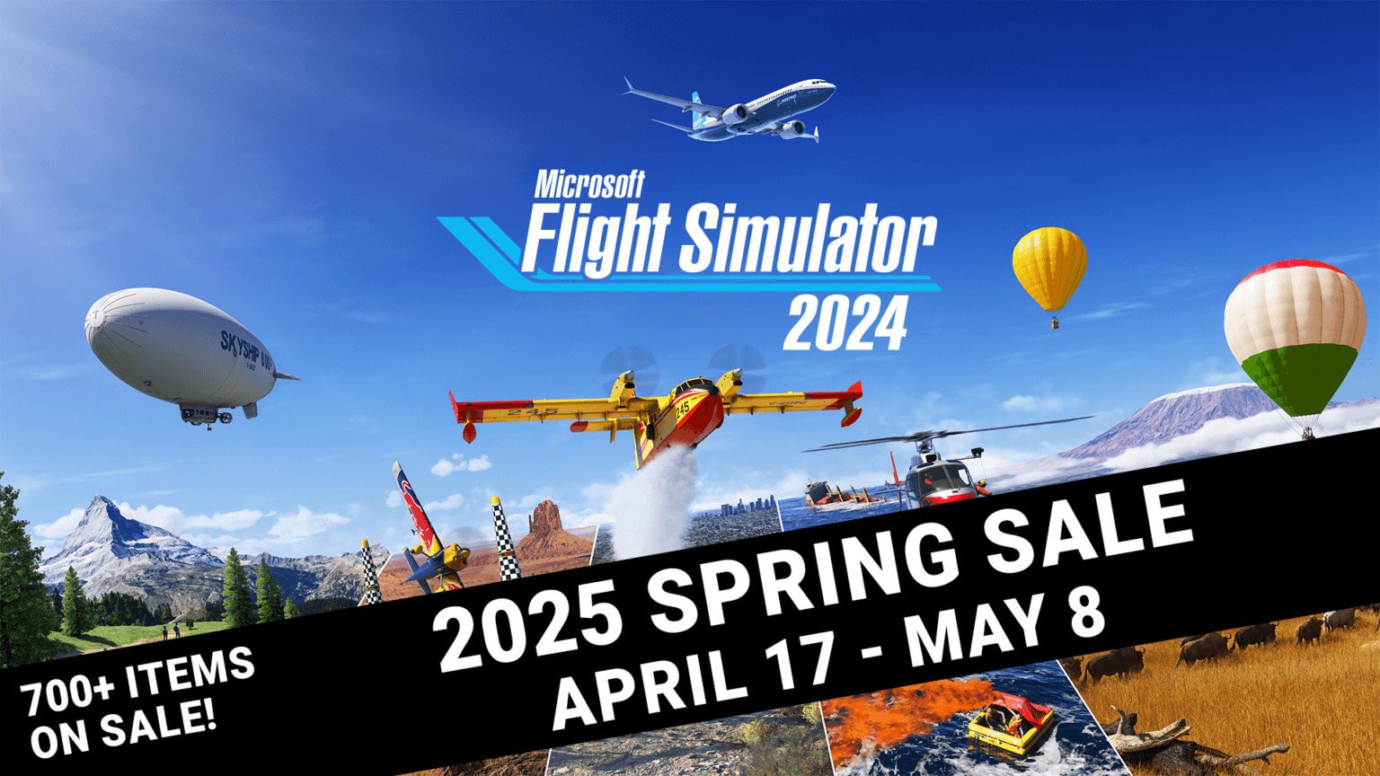 Microsoft Flight Simulator 2024 Spring Sale - Microsoft Flight Simulator
