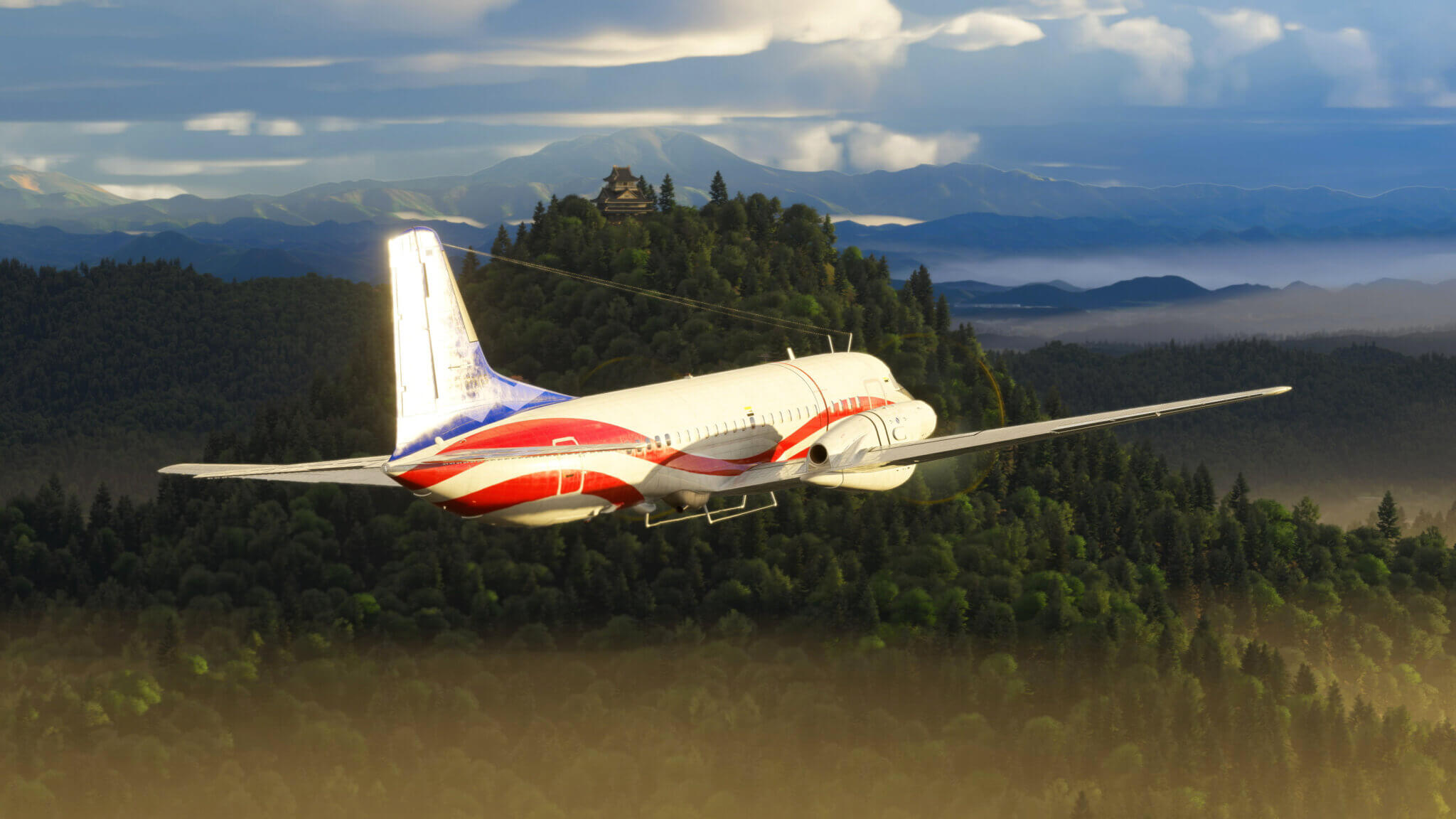 Microsoft Flight Simulator Releases Local Legend 22: The NAMC YS-11 ...