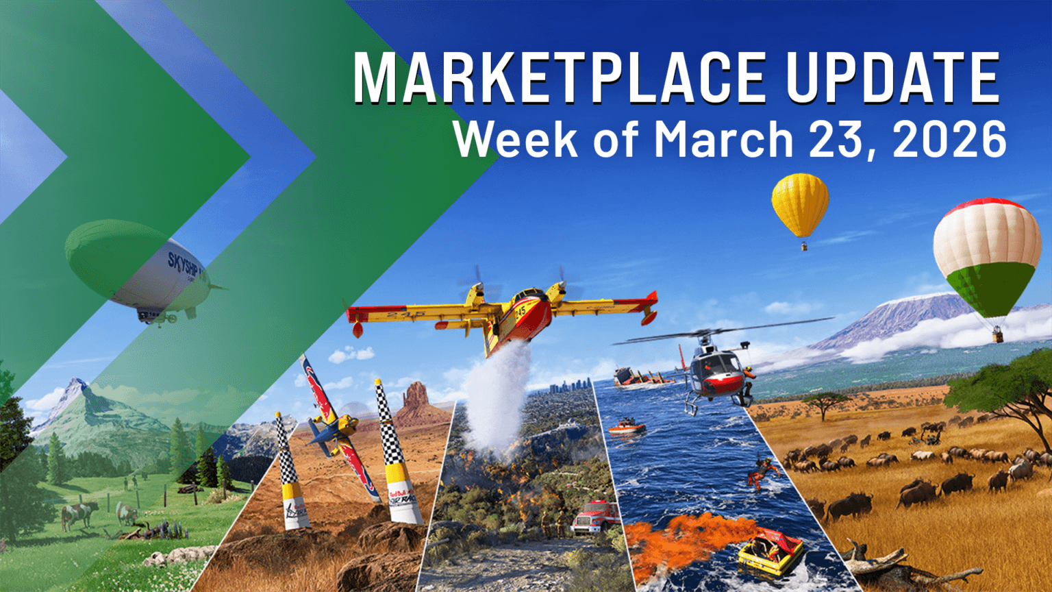 Marketplace Update Week of March 23, 2026 - Microsoft Flight Simulator